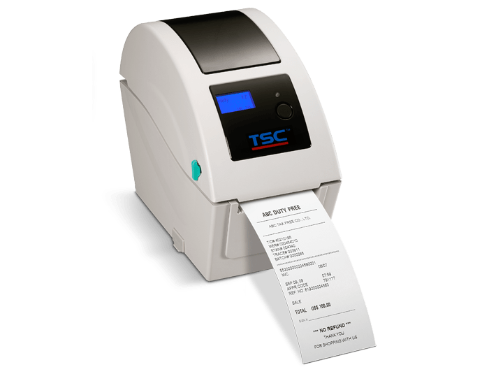 TSC TDP Series 2" Thermal Printers — Barcode Print