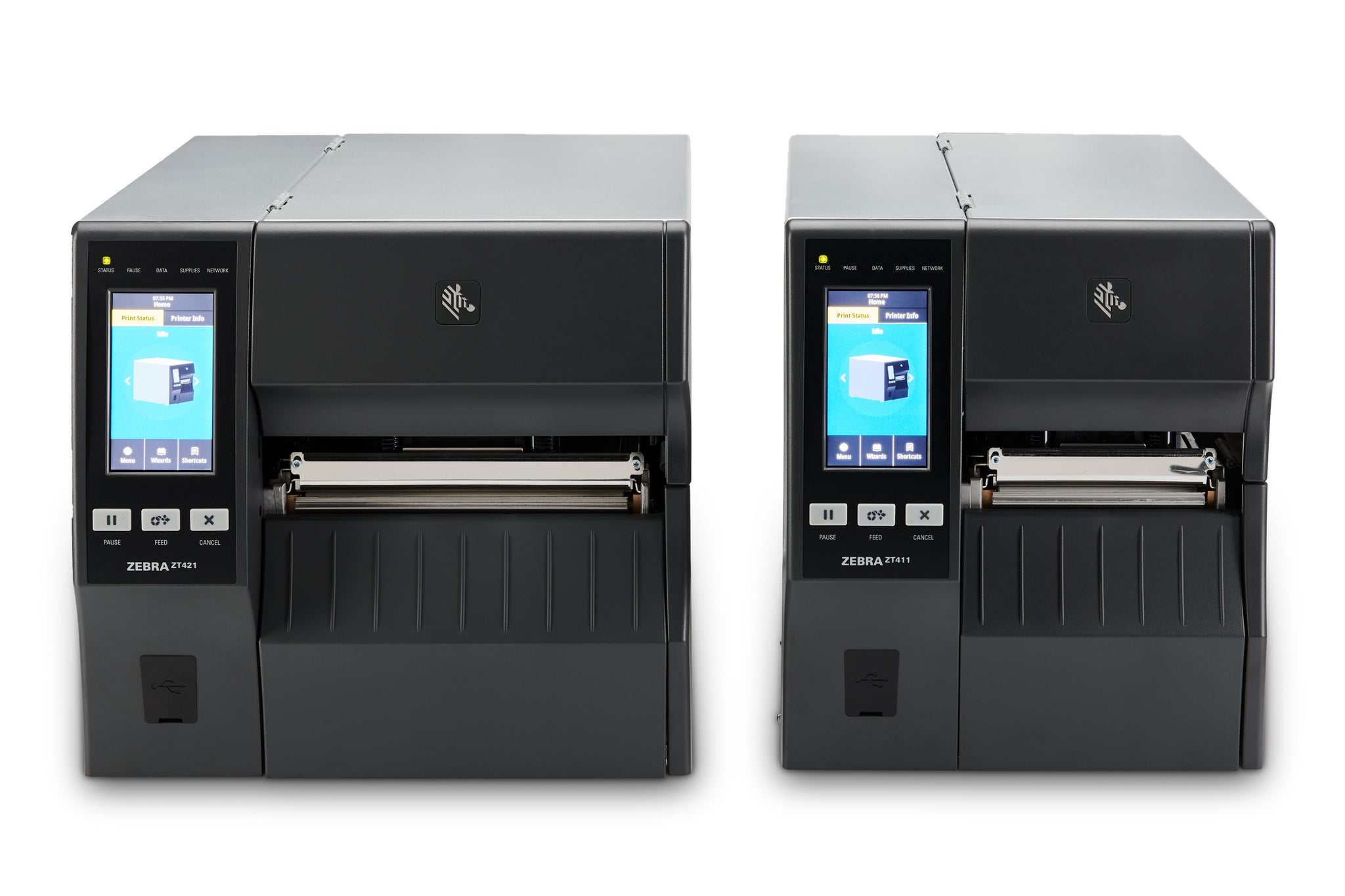Zebra Thermal Direct & Thermal Transfer Barcode Label Printers ...