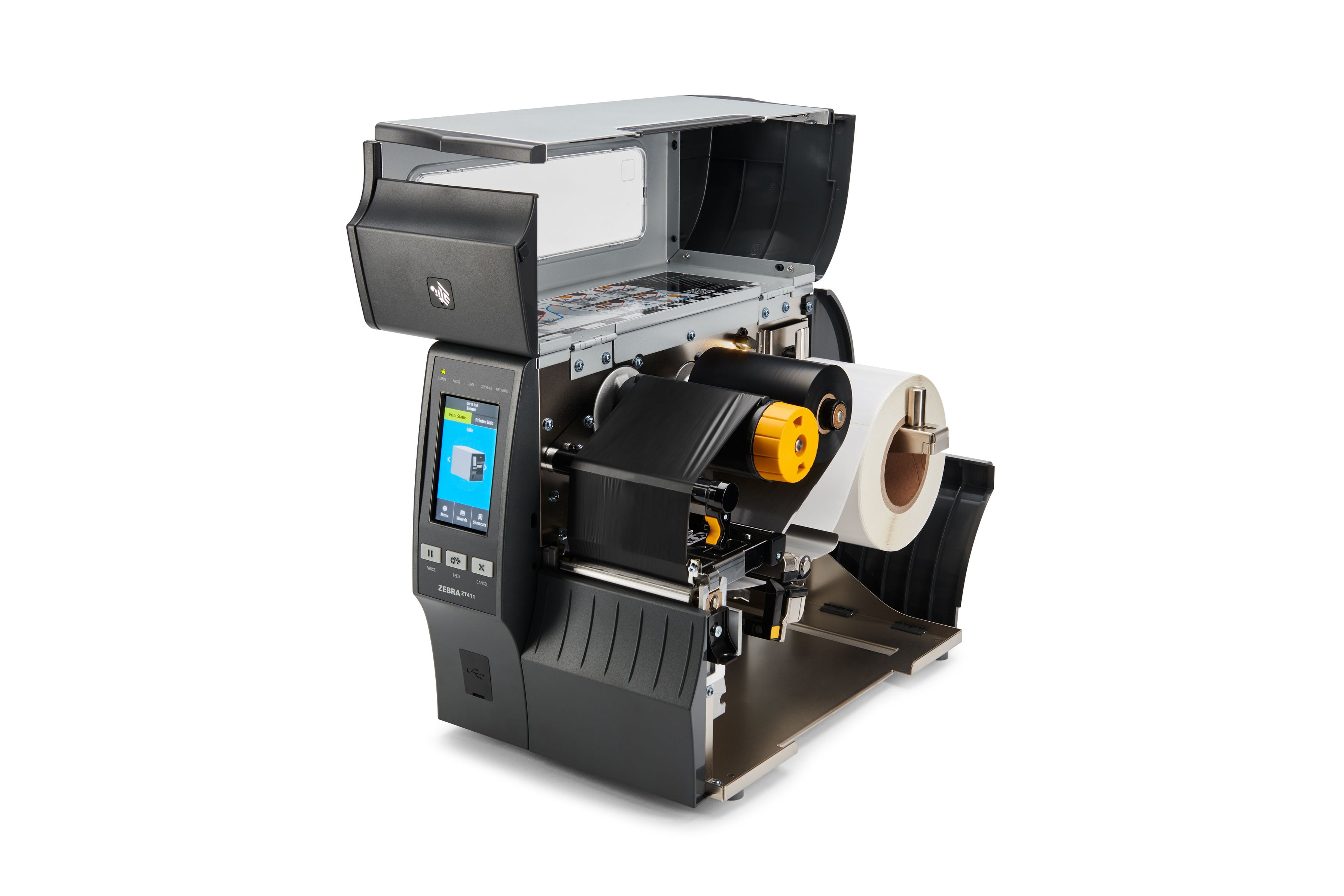 Zebra ZT400 Midrange Industrial Thermal Transfer & Direct Thermal Label ...